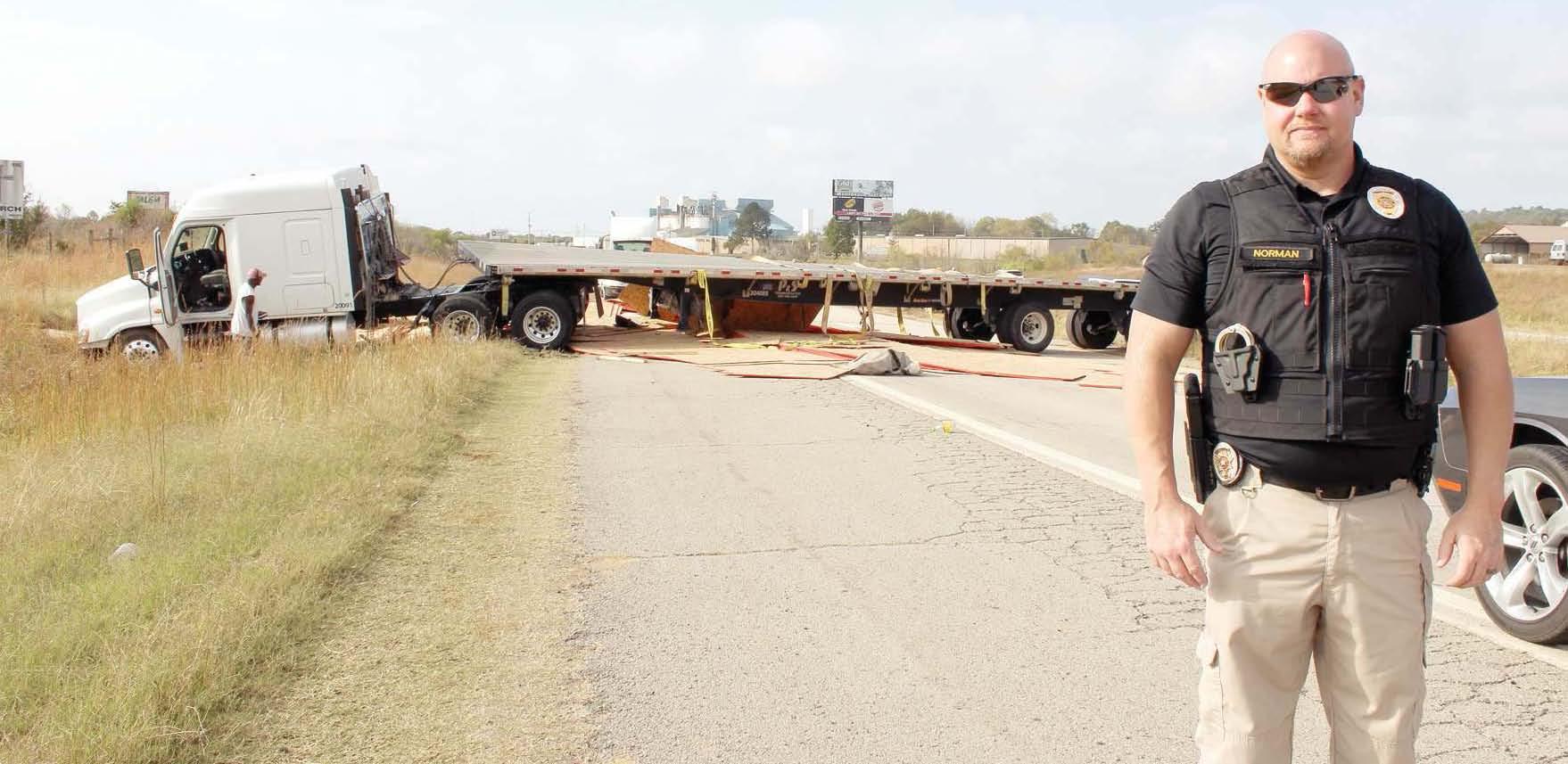 Unsafe speed causes wreck - gallery