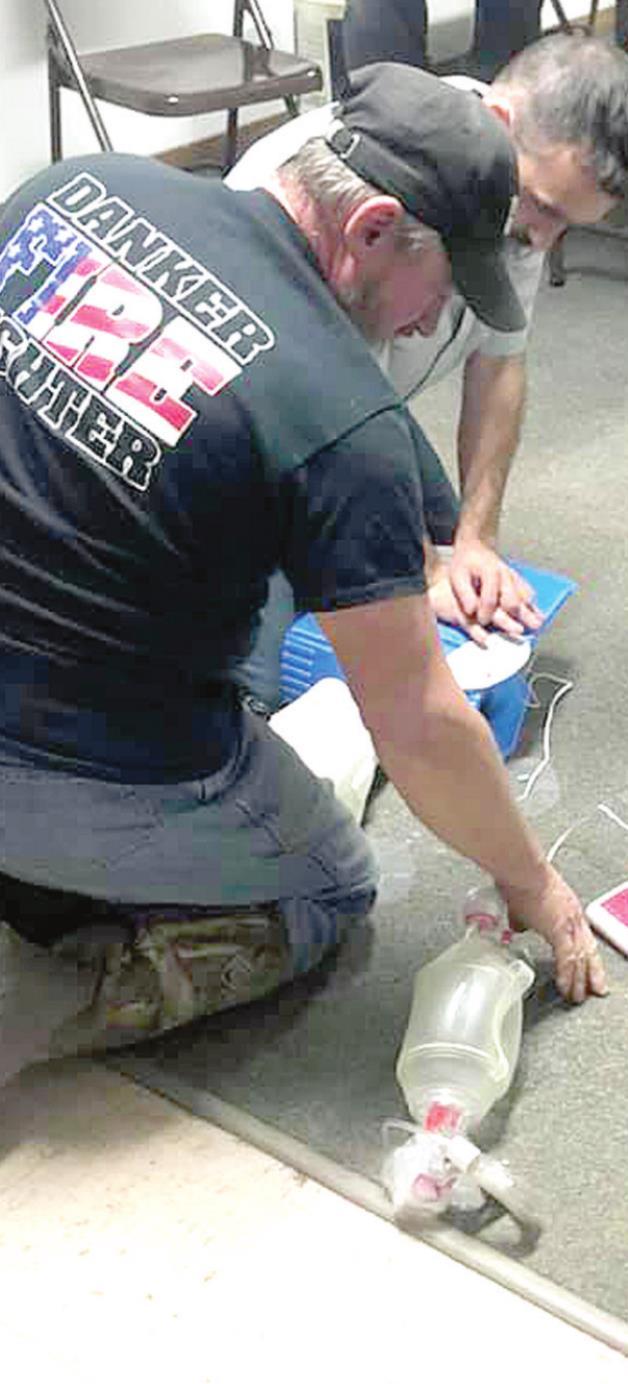 Wilson VFD takes CPR class