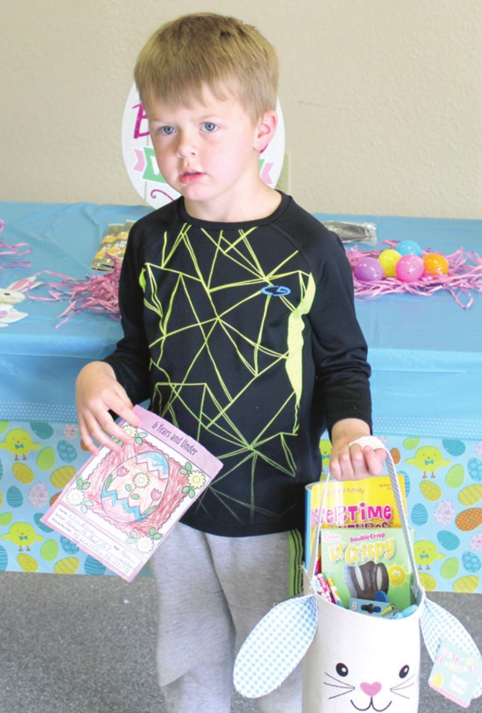 Easter Coloring Contest winners - gallery