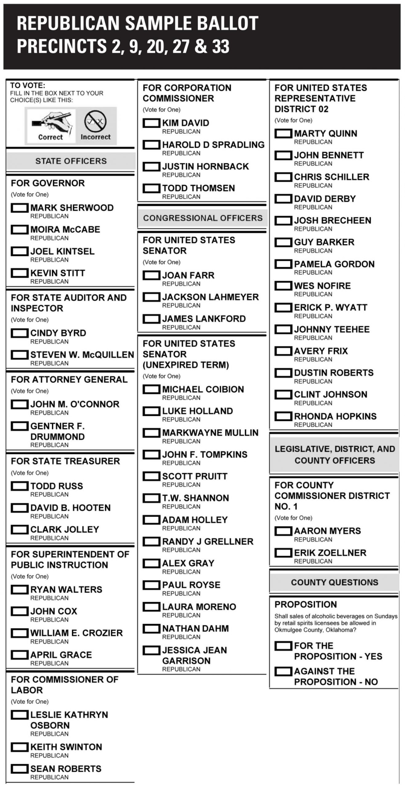 Sample ballots now available for Primary