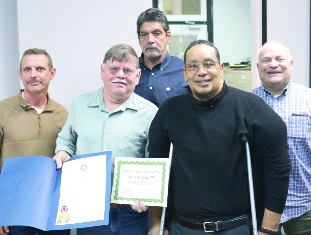 Higgs commended for service to OCSO, retirement announced