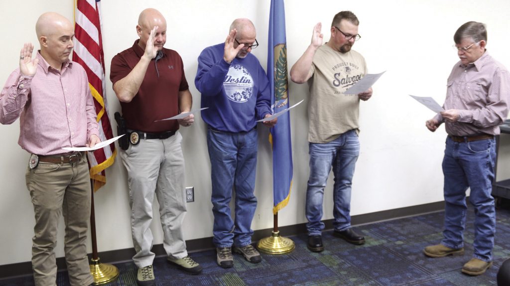 OCCJA Board Trustees, Alternatives Sworn In