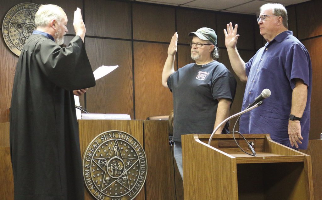 New council members sworn in