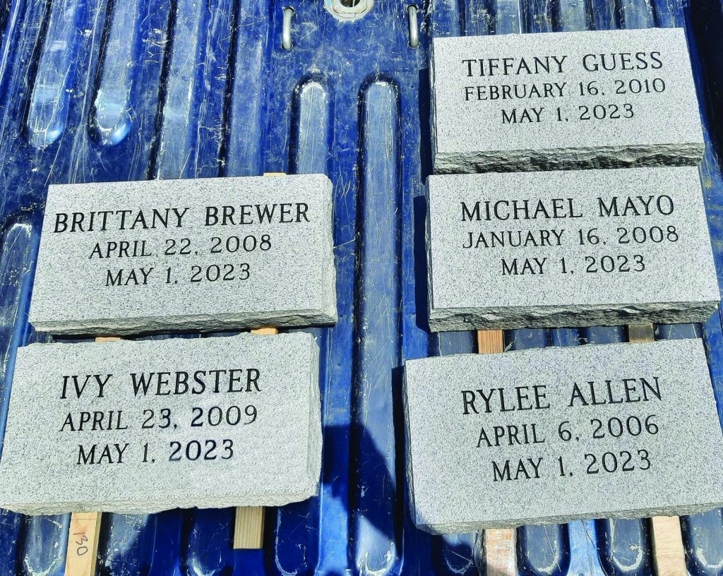 Memorial Markers, Trees to be Planted Tuesday