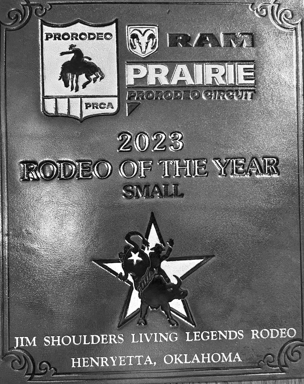 Living Legends Rodeo Honored