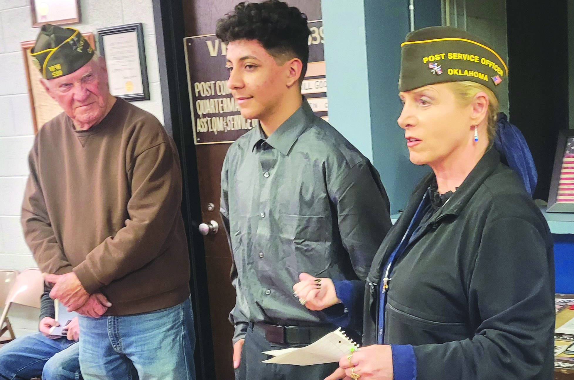8th Grader Wins VFW Essay Contest