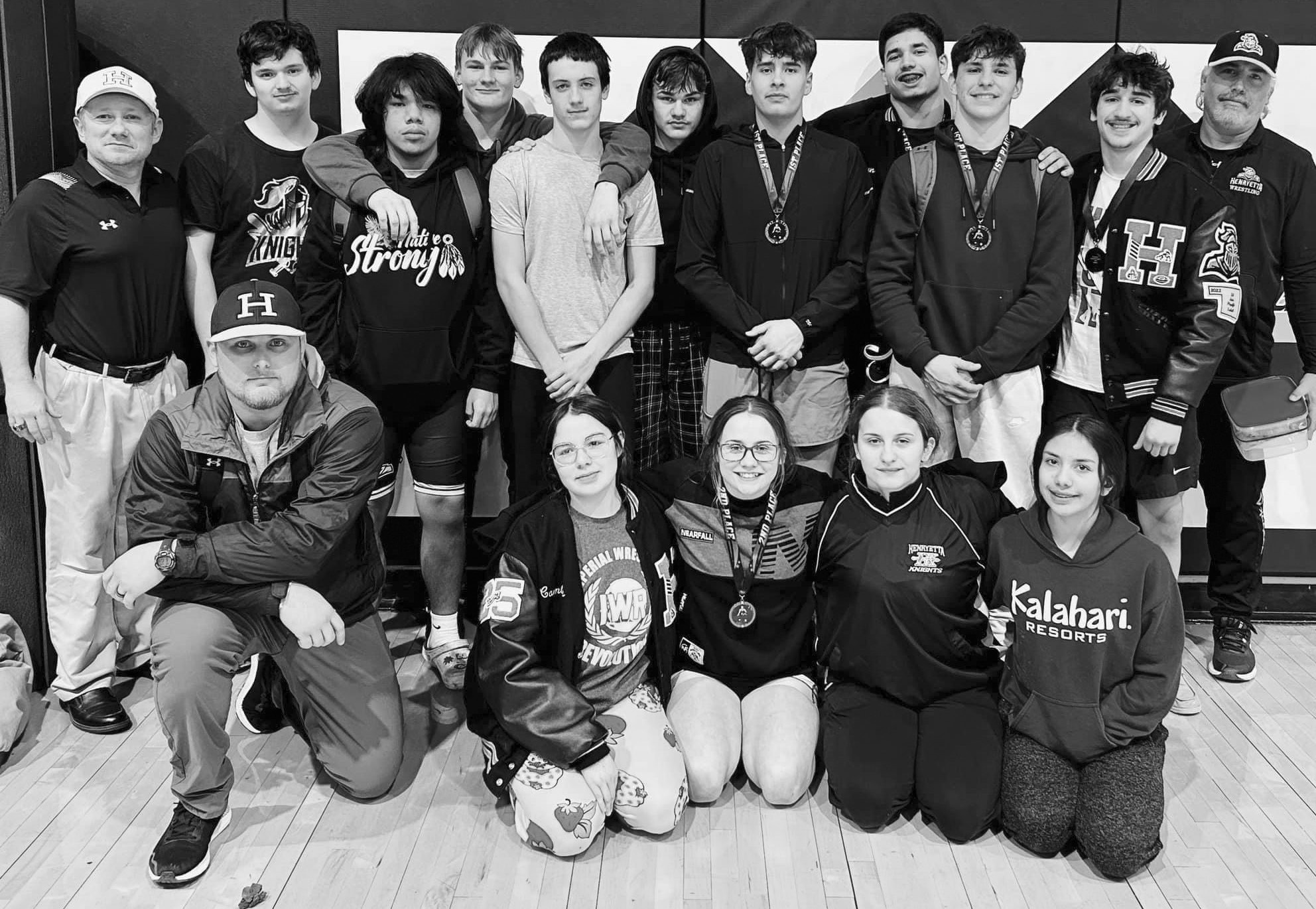 Henryetta grapplers earn Top 10 finishes at Tulsa Hale