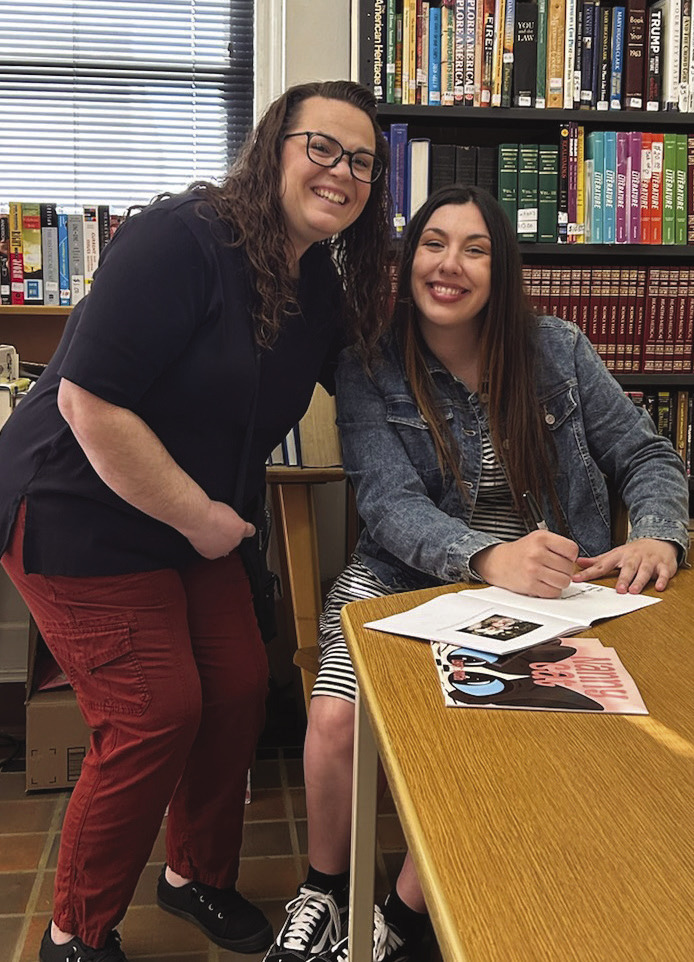 HPL Hosts Book Signing for Henryetta Graduate