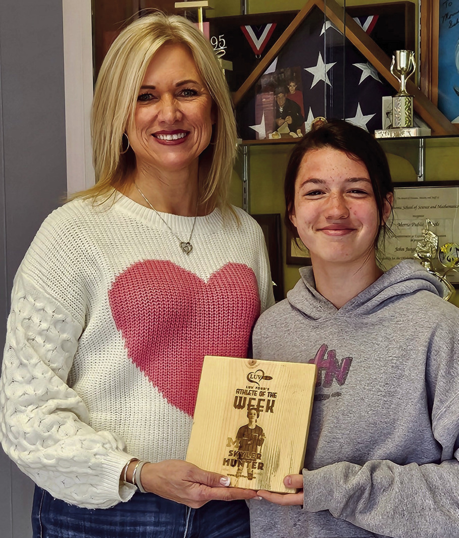 Luv Ford Recognizes Athletes, Employee