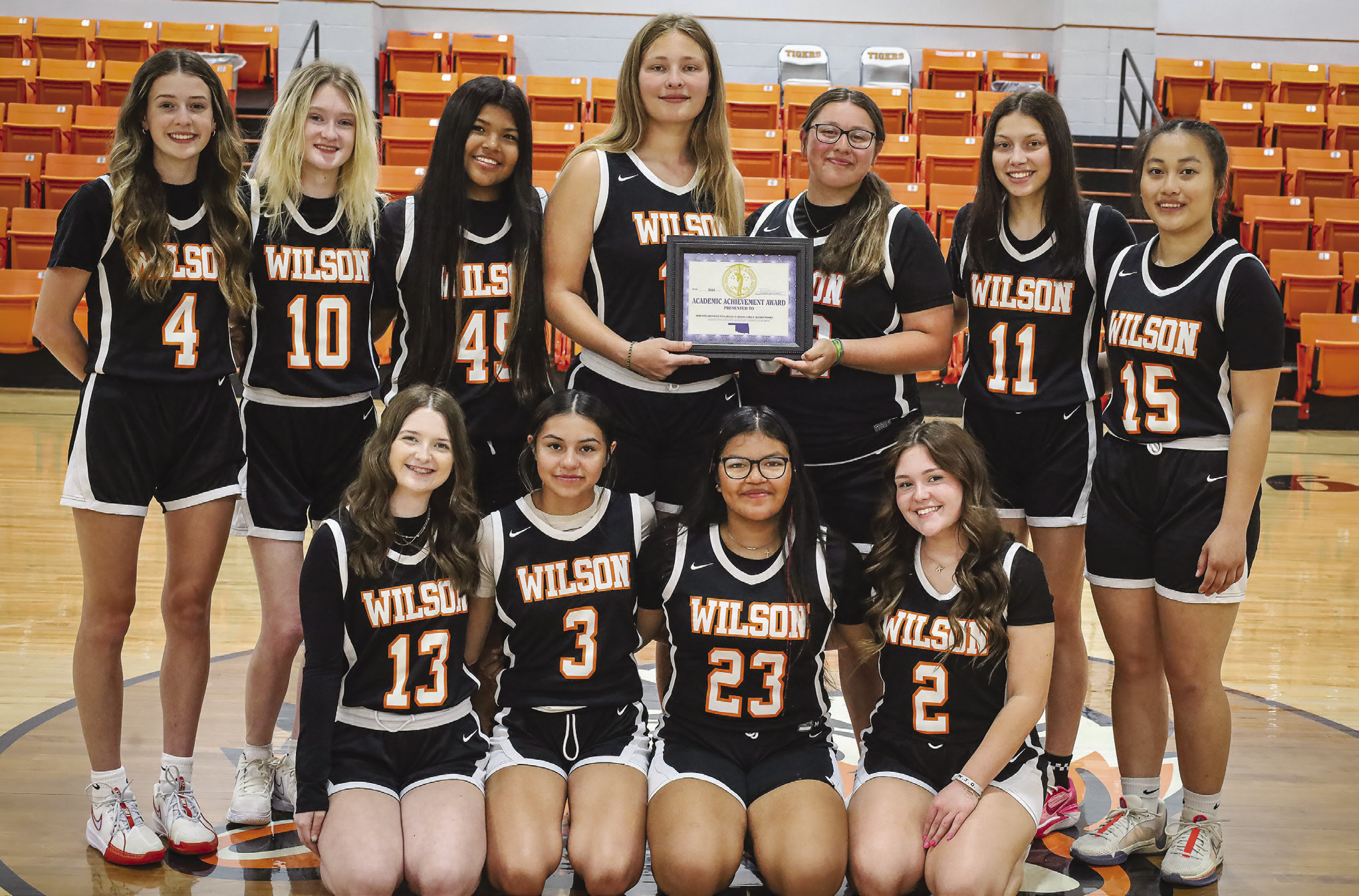 Lady Tigers Honored for Academic Excellence