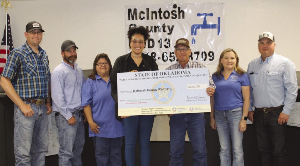 Rural Water District #13 awarded $800,000 grant