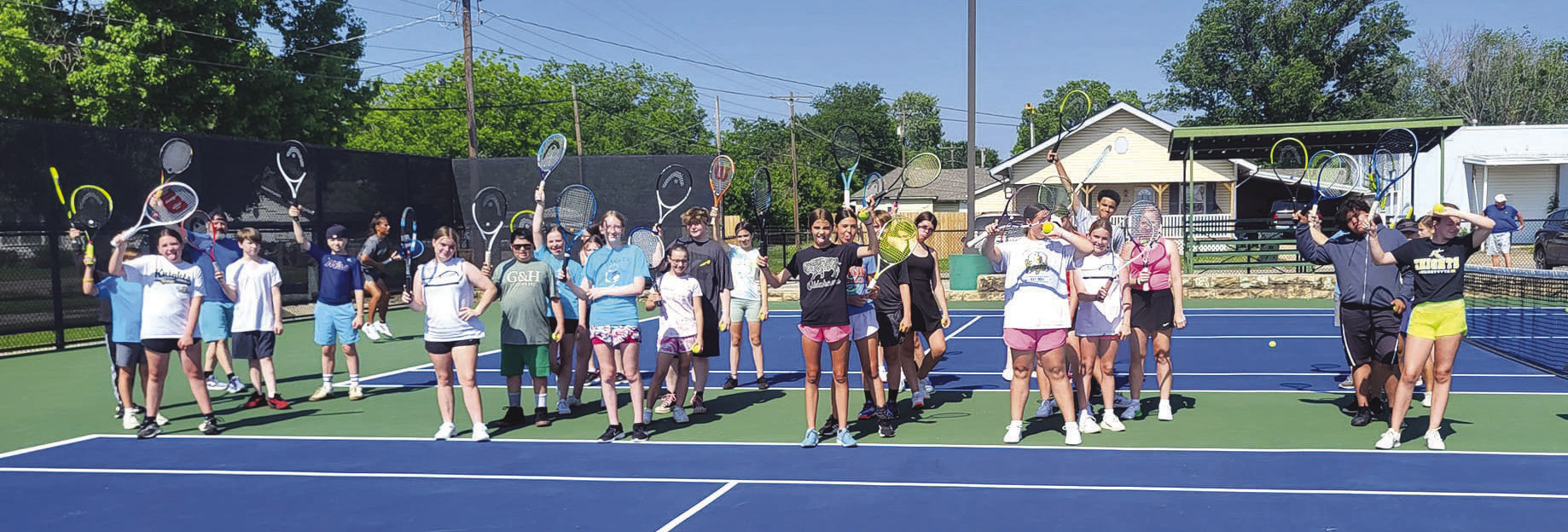 Henryetta tennis camp underway
