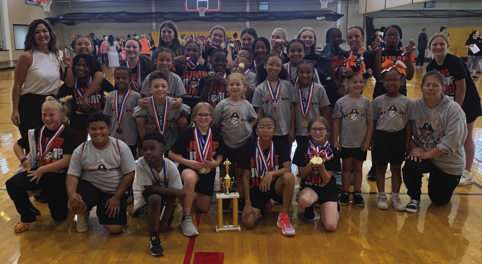 Preston, Morris Jump Rope Teams Compete