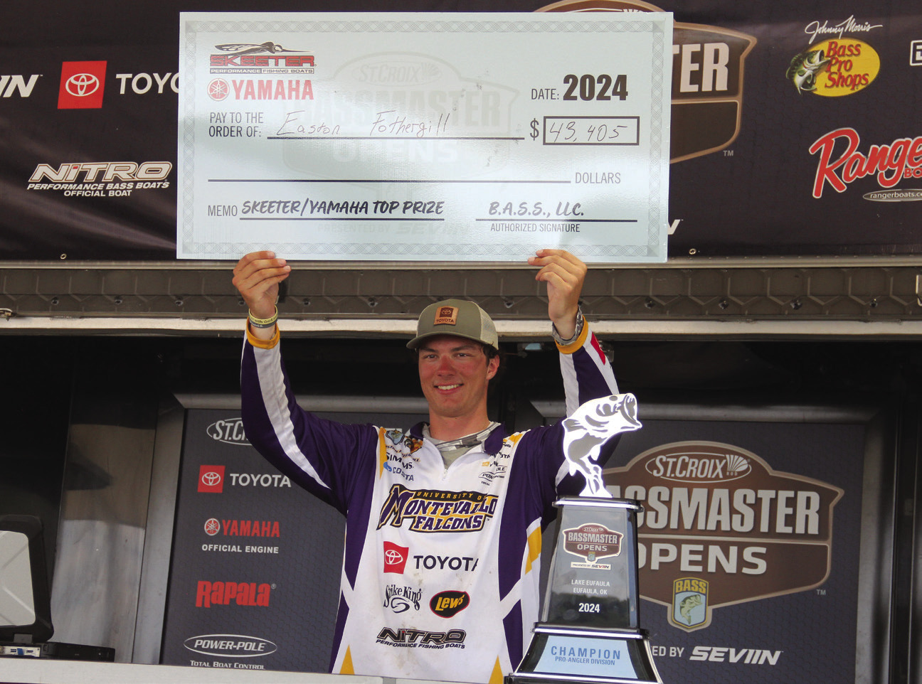Fothergill takes the win at St. Croix Bassmaster Open