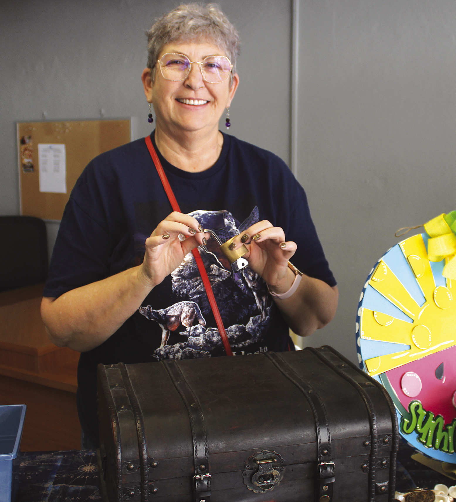 Kelly Baehler Unlocks Treasure Chest with Winning Key