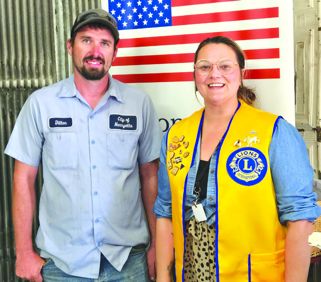 City Street Foreman is Guest of Lions