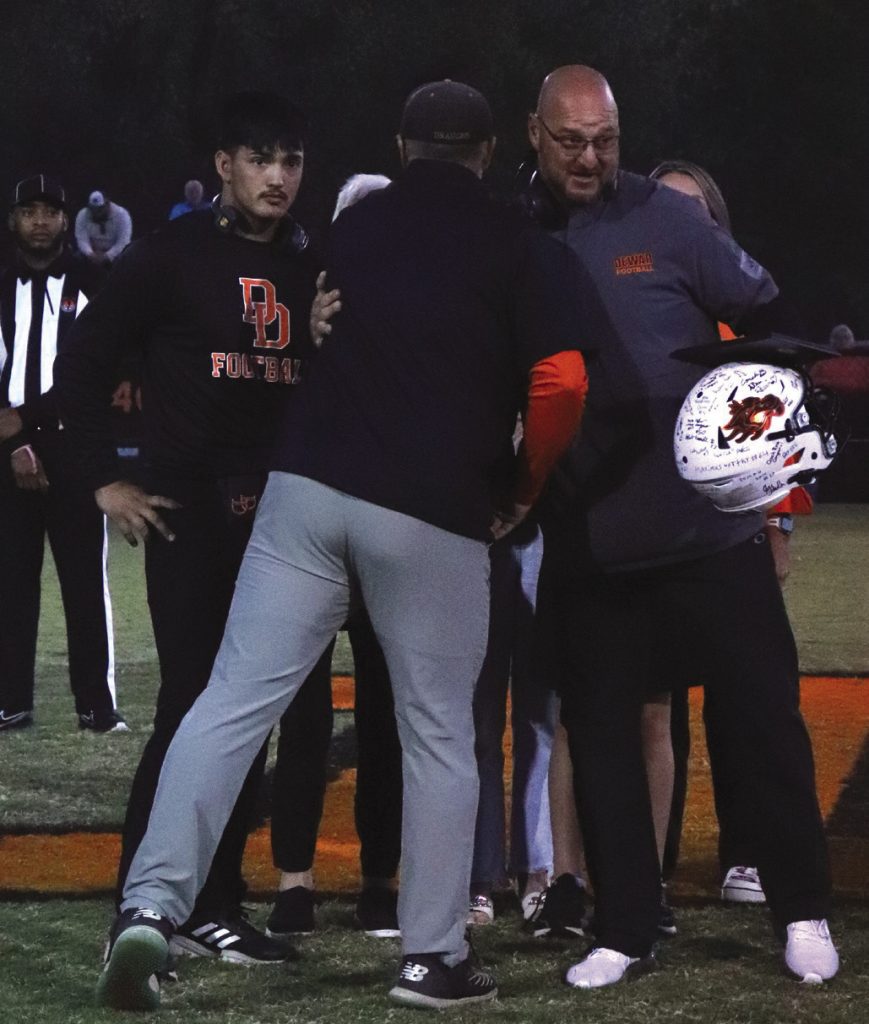 Coach Been honored for milestone win