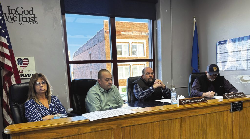 Wallace, Ward lead first 2025 county commissioners meeting