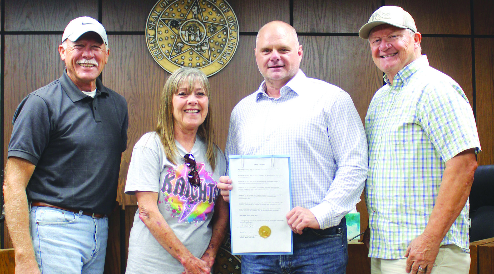 Oct. 4 proclaimed ‘Dr. Jim Hess Day’