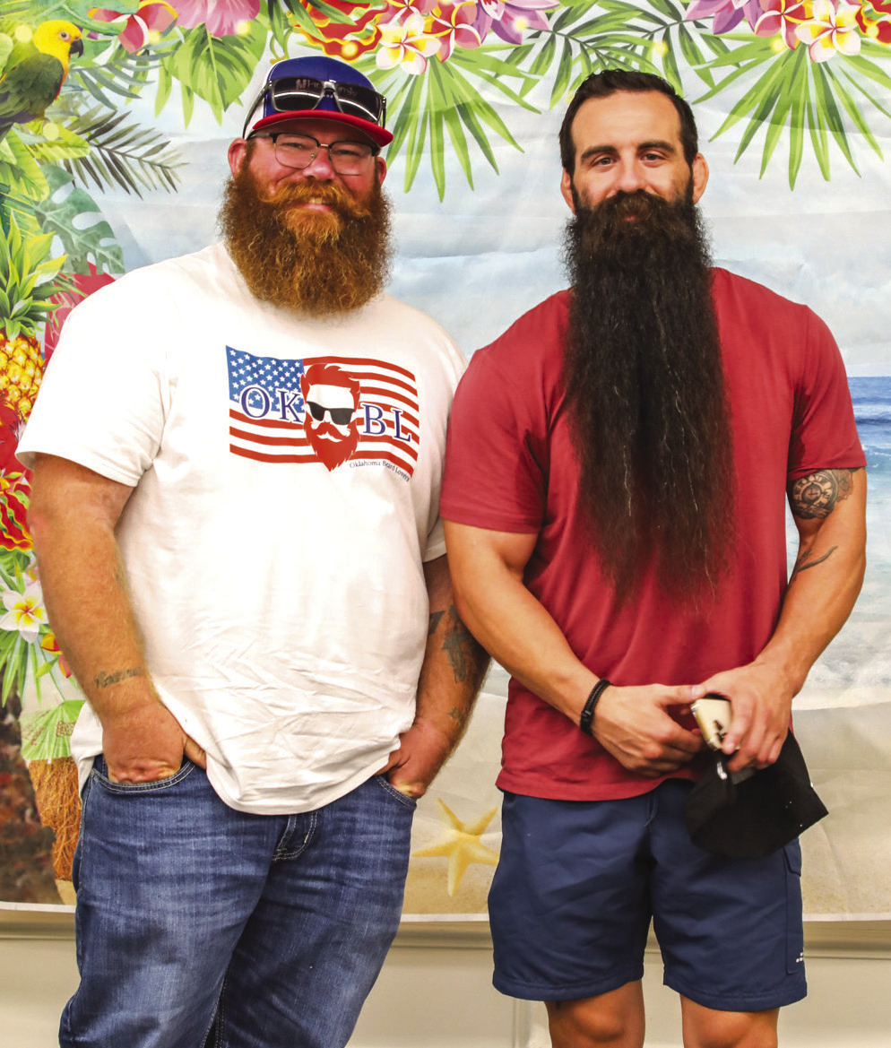 Beard contest draws crowd