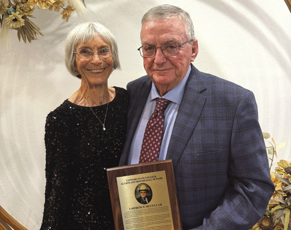 McCullah Inducted to Connors State Hall of Fame
