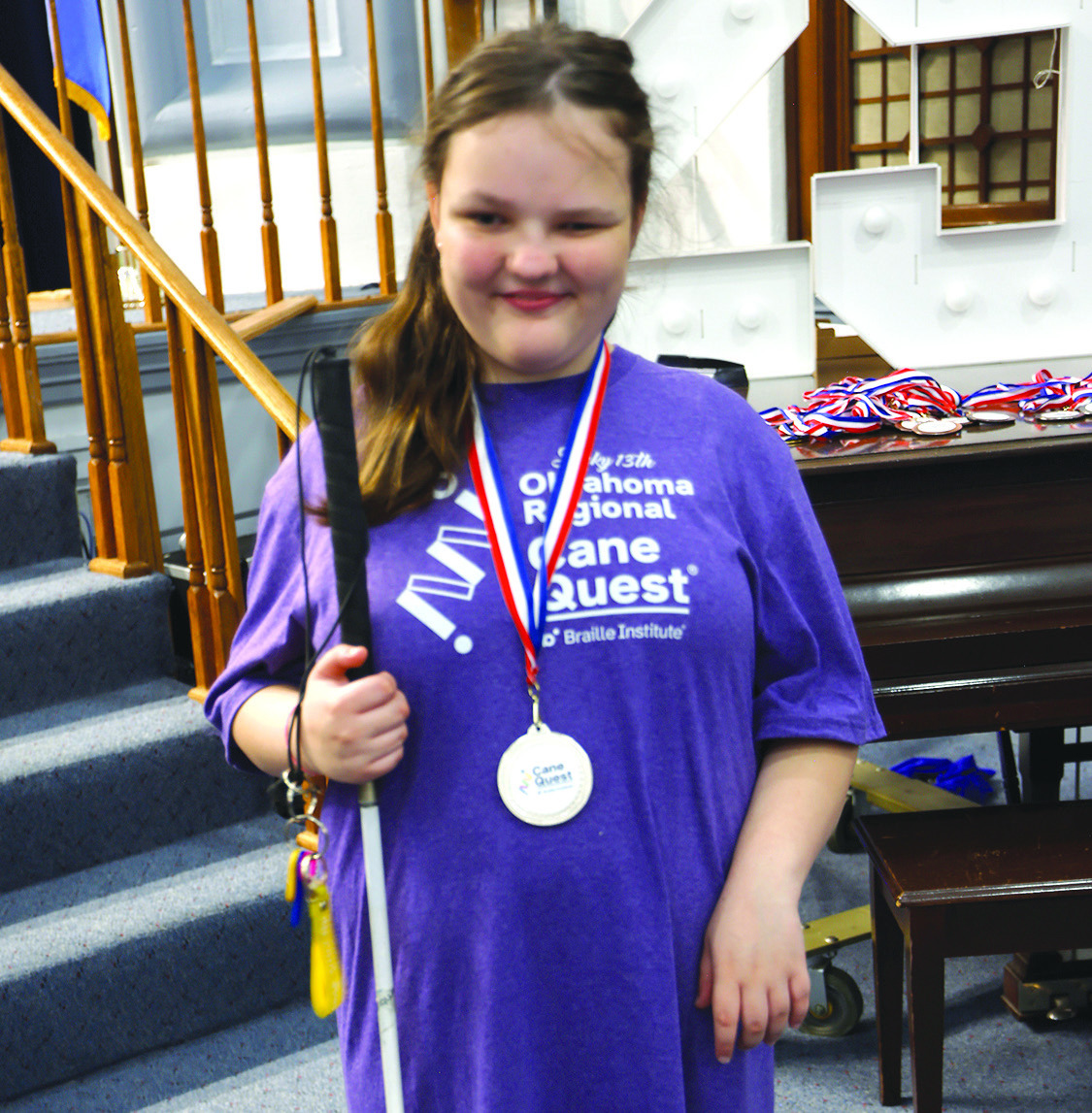 Sullivan wins silver medal at Cane Quest