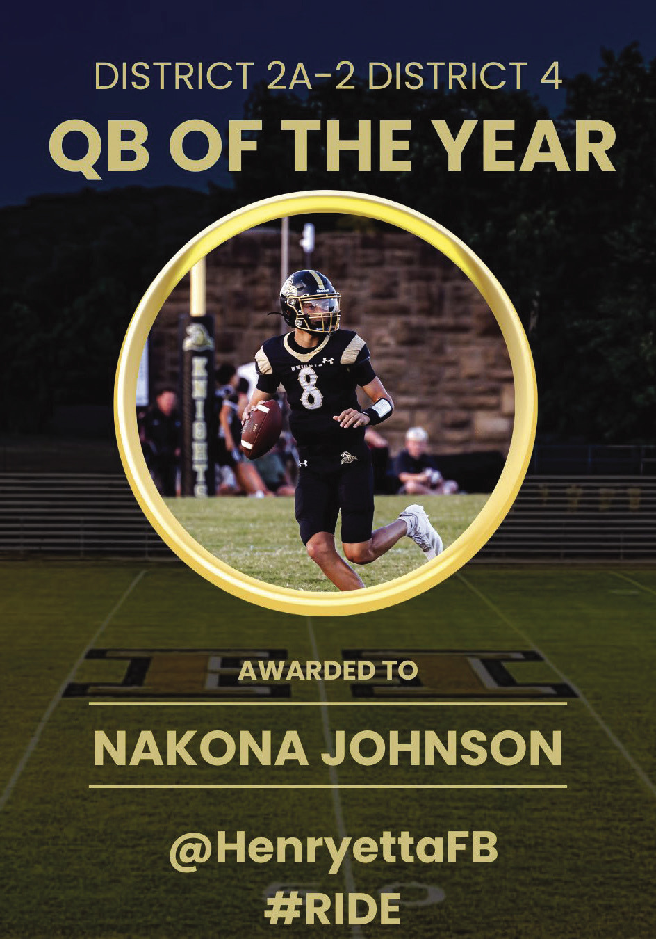 Knights earn sweeping All-District honors after record-setting season